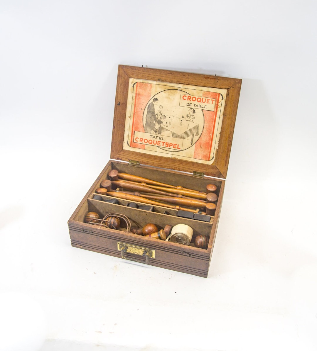 Antique Croquet Set | Original Box | Table Set | Early 19th Century - Etsy