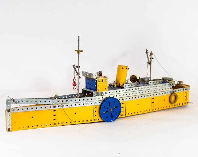 Vintage Meccano | Ship Model | 1960 - 1980 - Etsy