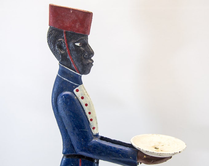 Antique Cast Iron Piccolo | Smoking Table | Side Table | Early 20th ...