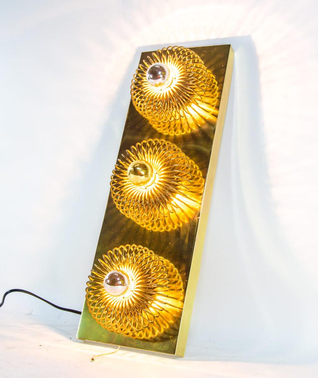 Space Age Wall Sconce | Spiral Design | Philippe Rogier for Oxar ...