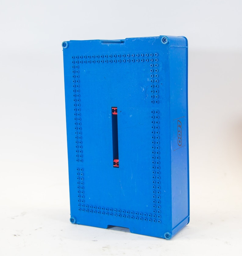 Vintage Lego Container | Sorting Box | Red or Blue | 4 Available ...