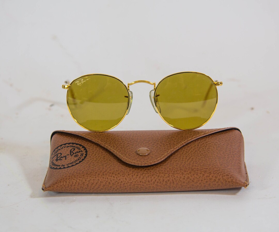Ray-ban Wire Round Aviator Model W2053 Arista Frame - Etsy