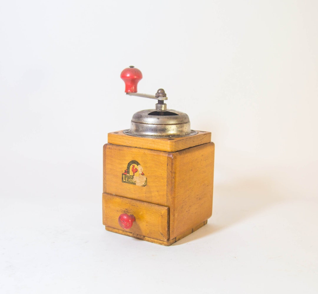 Antique Coffee Grinder | Lehnartz Café | Hand Cranked | Vintage 30's ...
