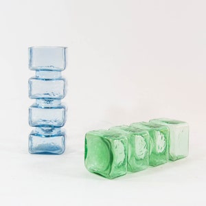 Set of 2 Pala Vases | Riihimaki Glass Finland | Helena Tynell Design ...