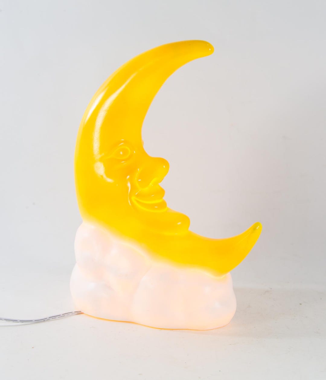 Vintage Soft Glow Lamp Moon and Clouds 70's Design - Etsy UK