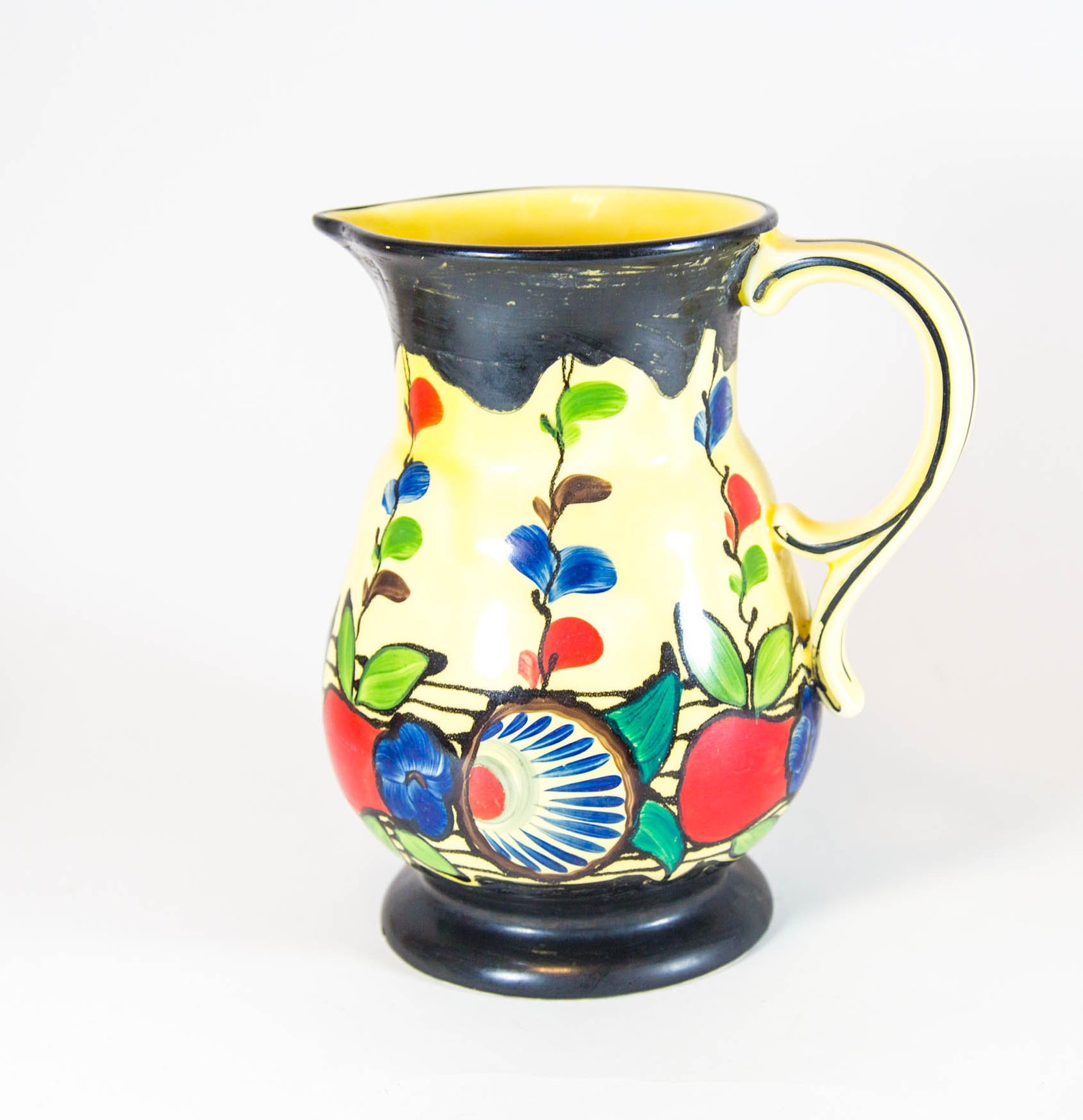 Ditmar Urbach Ceramics | Cacao Jug and Set of 6 Cups | Art Deco ...