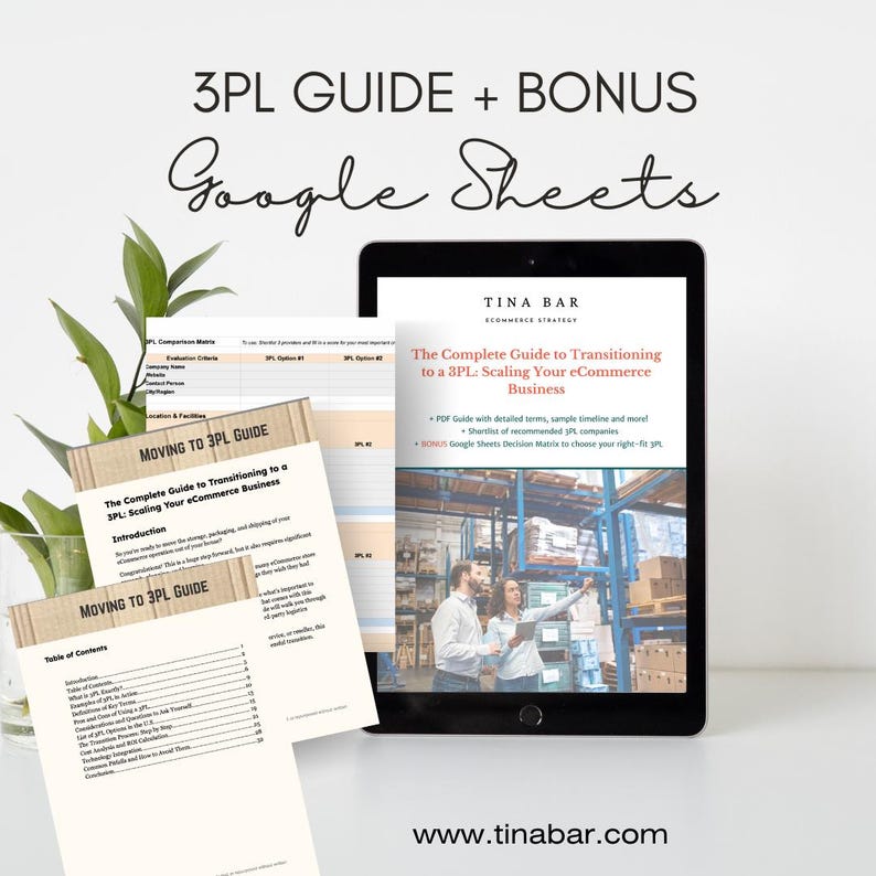 Ebook Guide to Transitioning to a 3PL: Scaling Your Ecommerce Business ...