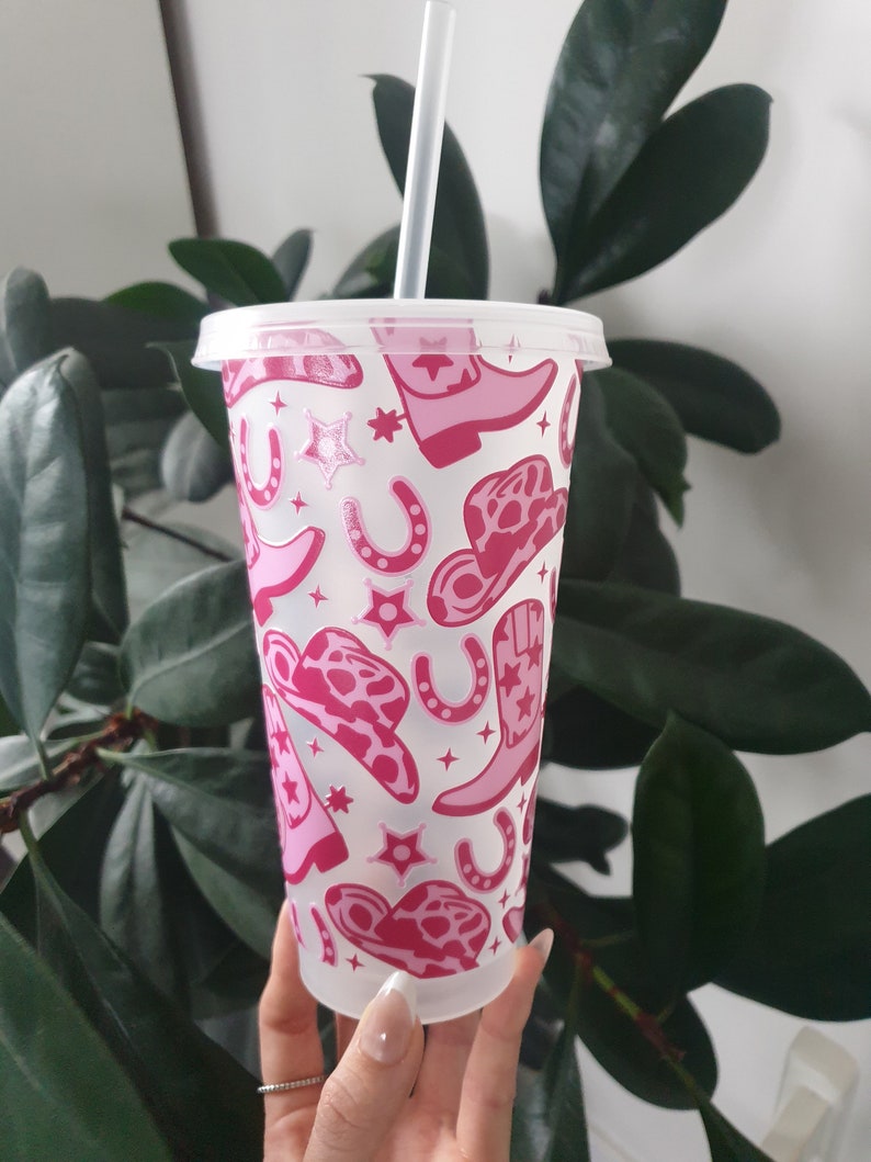 Cowgirl 24oz Cold Cup, Country Lover, 24oz Reusable Cup, Cute Gift ...