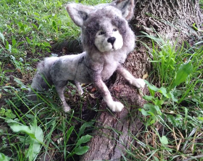 Dog,wolf,needle Felted Wolf,needle Felted,needle Felted Animal,animal ...