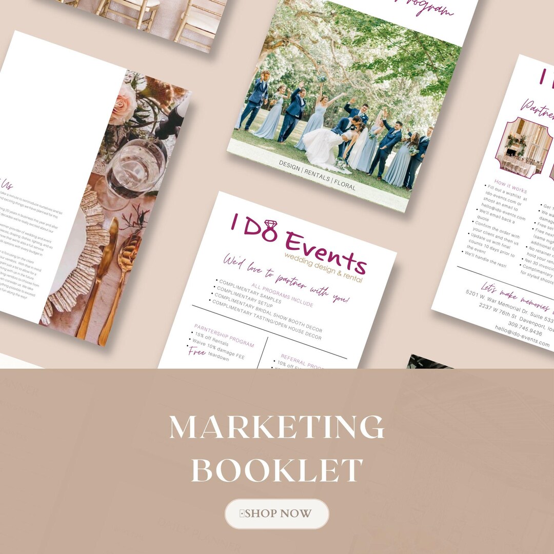 PRINTABLE Small Business Marketing Booklet | Small Catalog ...