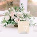 Blush Pink Simple & Sweet Table Numbers Template | 5x5 Table Numbers ...