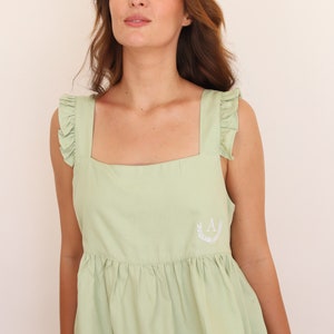 Bridesmaid Nightie Personalized Gift Getting Ready Dress for Bridesmaid ...