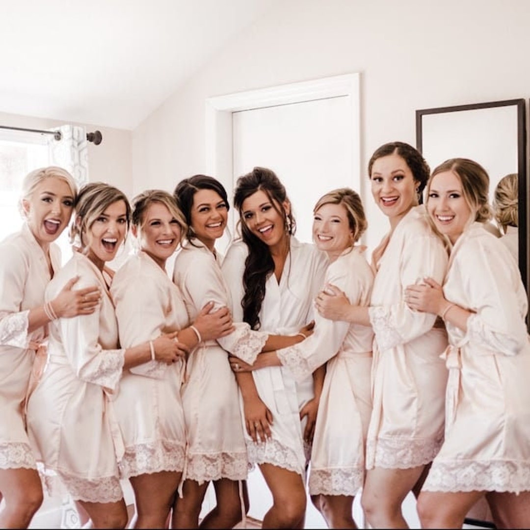 Bridal Robe, Bride Robe, Bride to Be Robe, Wedding Day Robe - Etsy