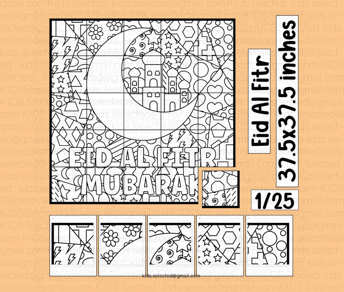 Eid Al Fitr Bulletin Board Ramadan Coloring Pages Activities Pop Art ...