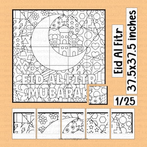 Eid Al Fitr Bulletin Board Ramadan Coloring Pages Activities Pop Art ...