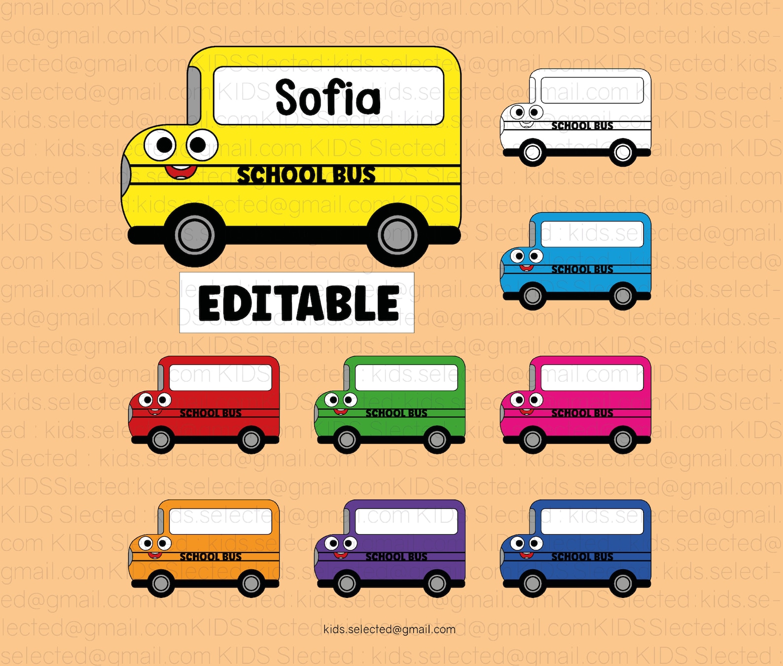 Editable Name Tags for Kids Printable Student Desk Name Plate Label ...