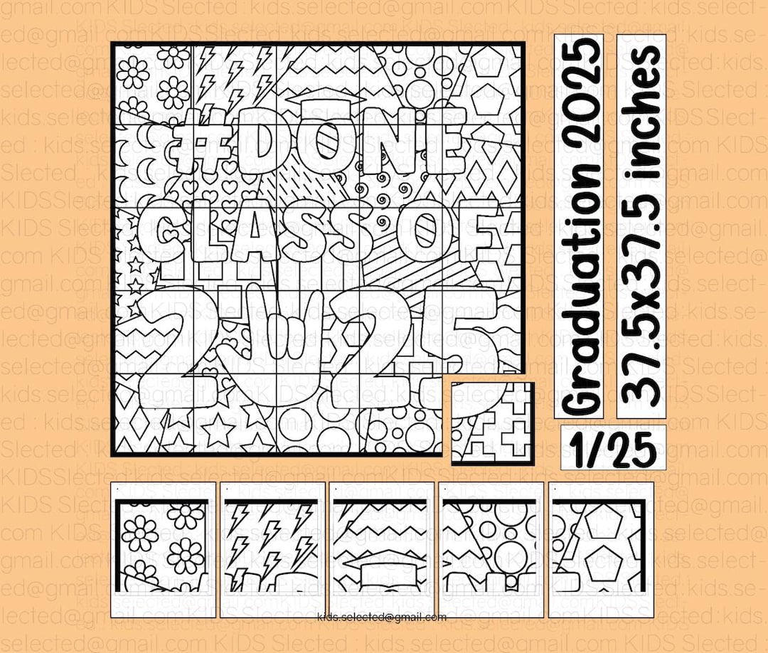 Class of 2025 Bulletin Board Graduation Collaborative Poster End of the ...