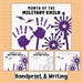 Mothers Day Craft Handprint Craft Art Footprint Keepsake Gift From ...