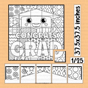 Graduation Bulletin Board End of the Year Coloring Page Activities ...