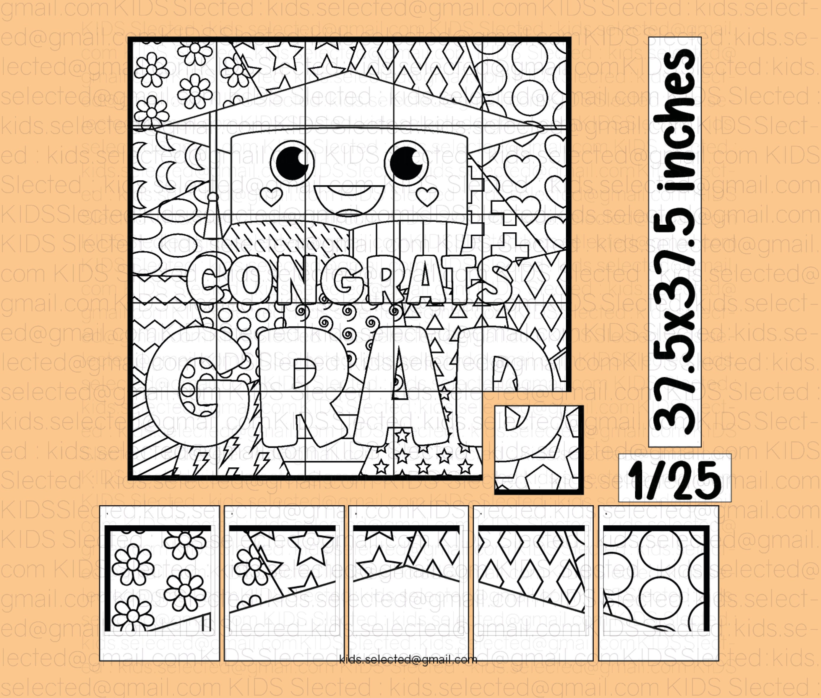 Graduation Bulletin Board End of the Year Coloring Page Activities ...