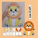 Lion Craft Zoo Bulletin Board Safari Animals Coloring Pages Activities ...