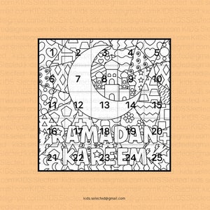 Ramadan Bulletin Board Kareem Coloring Pages Activities Door Decor Pop ...