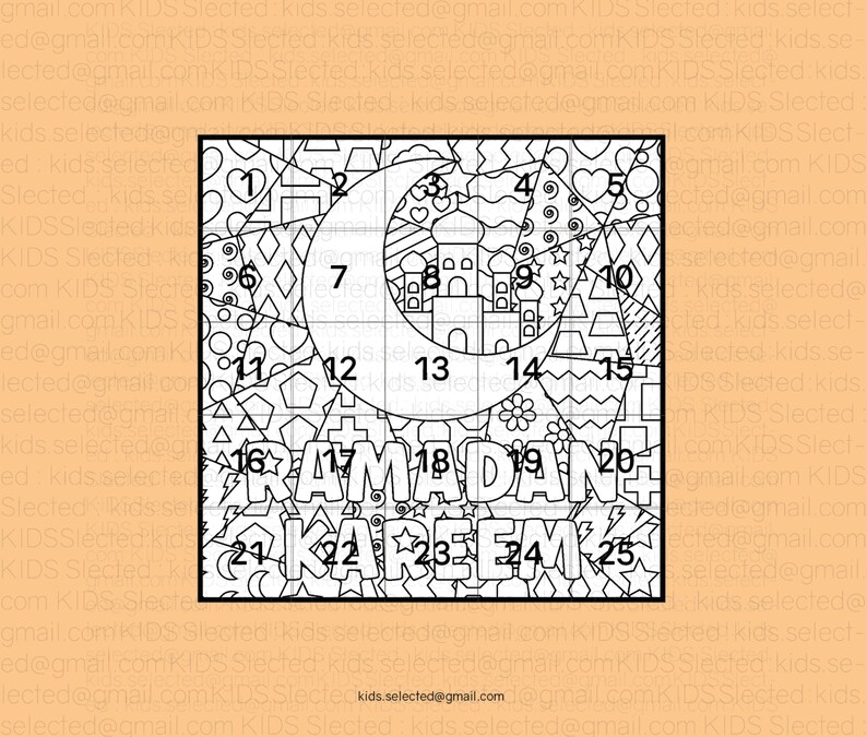 Ramadan Bulletin Board Kareem Coloring Pages Activities Door Decor Pop ...