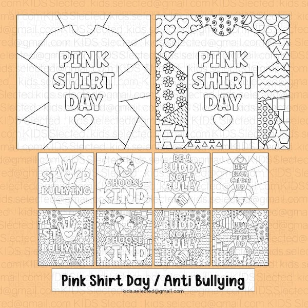 Pink Shirt Day - Etsy New Zealand