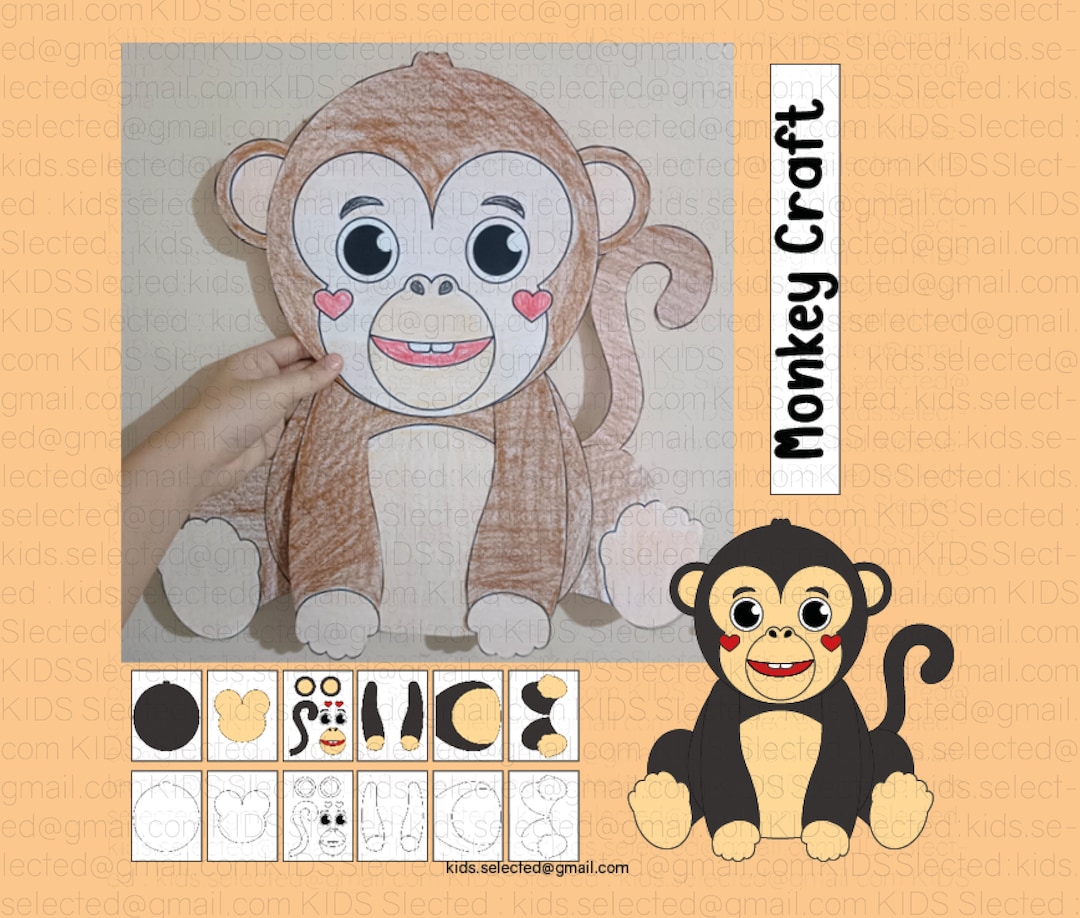 Giraffe Craft Zoo Bulletin Board Safari Animals Coloring Pages ...