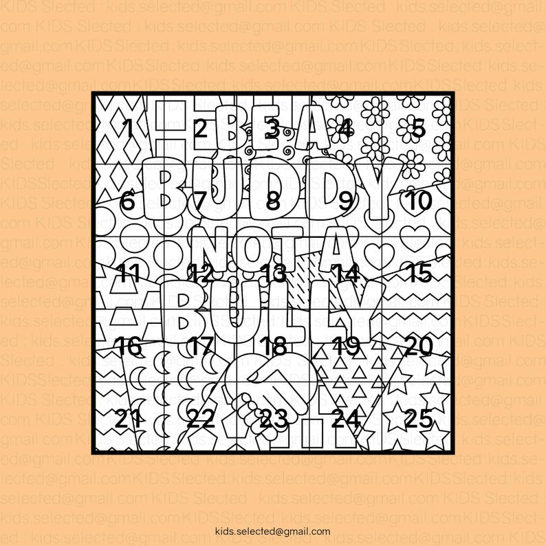 Anti Bullying Poster Pink Shirt Day Bulletin Board Math Be a Buddy Not ...