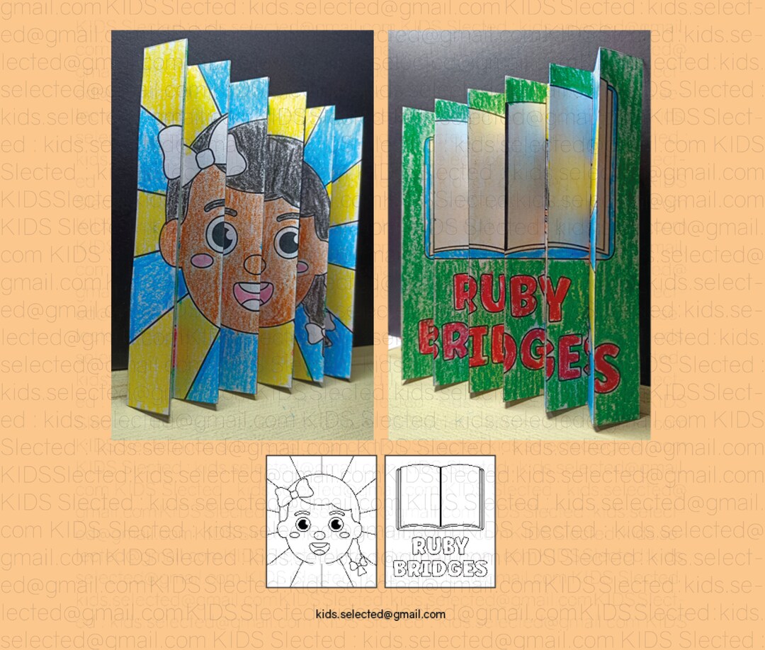 Ruby Bridges Craft Black History Month Bulletin Board African ...