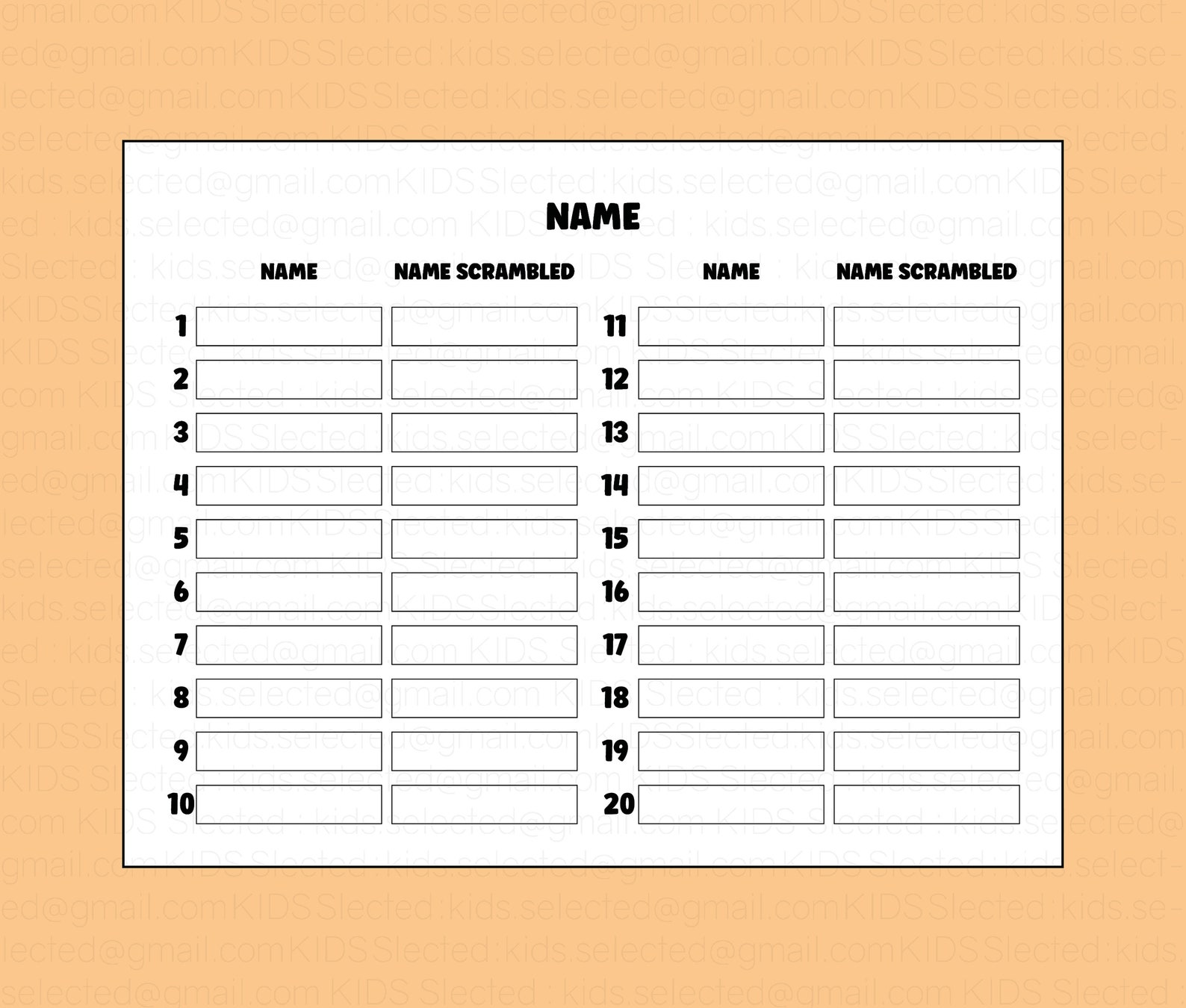 Editable Name Tracing Worksheet Printable Autofill Handwriting Practice ...