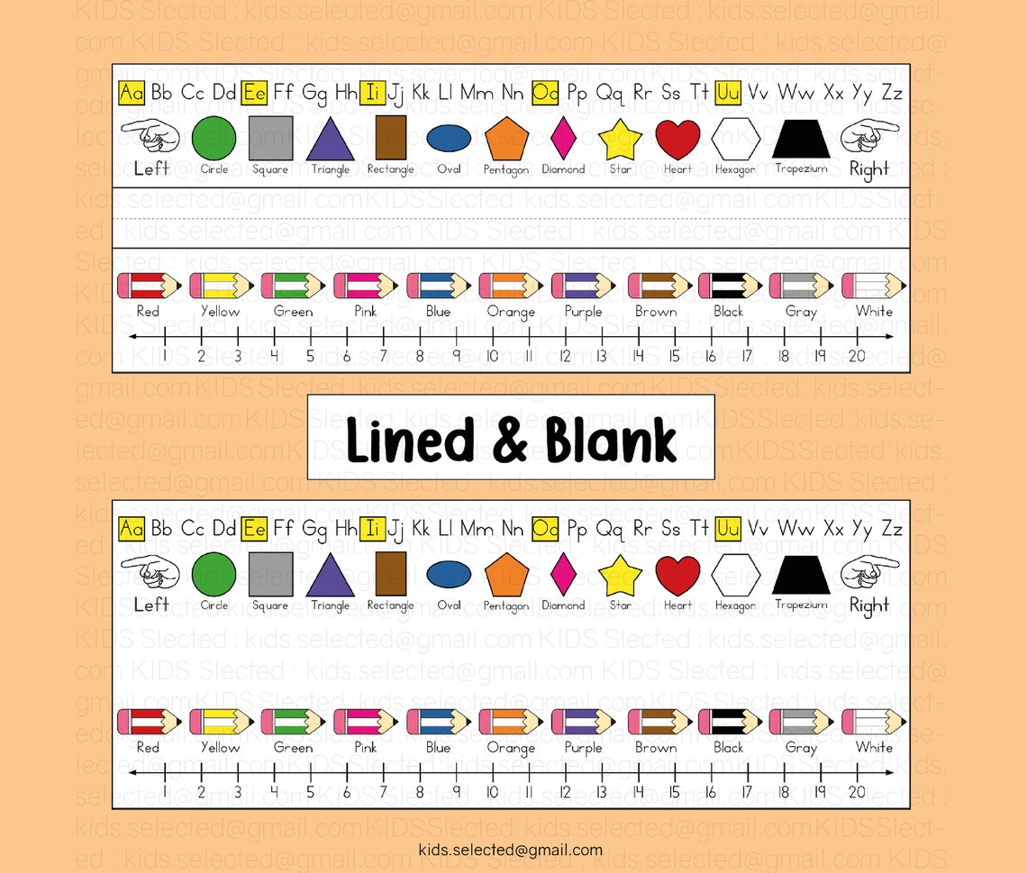 Editable Name Plates for Kids Rainbow Pencil Printable Student Desk ...