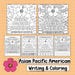 Asian Pacific American Heritage Month Coloring Pages Pop Art Activities ...