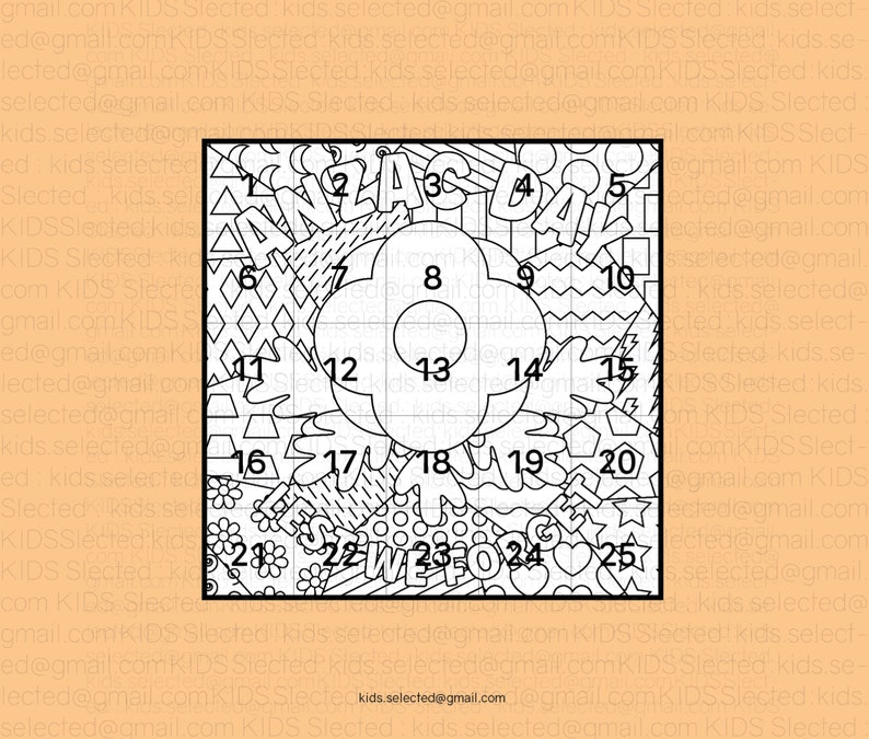 Anzac Day Bulletin Board Poppy Coloring Pages Activities Pop Art Math ...