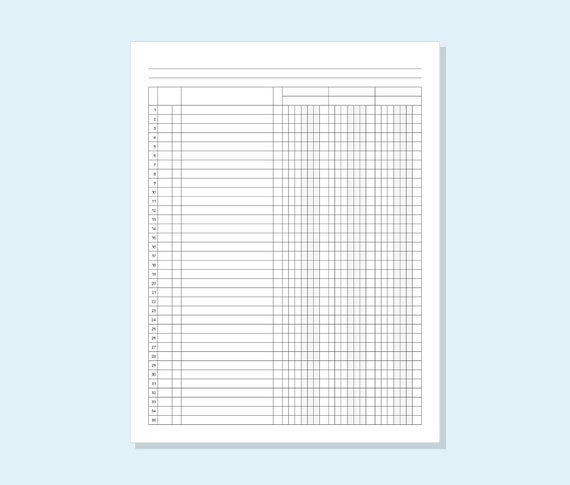 10 Best Free Printable Column Sheet PDF For Free At
