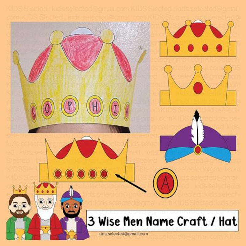 Wise Man Crown - Etsy