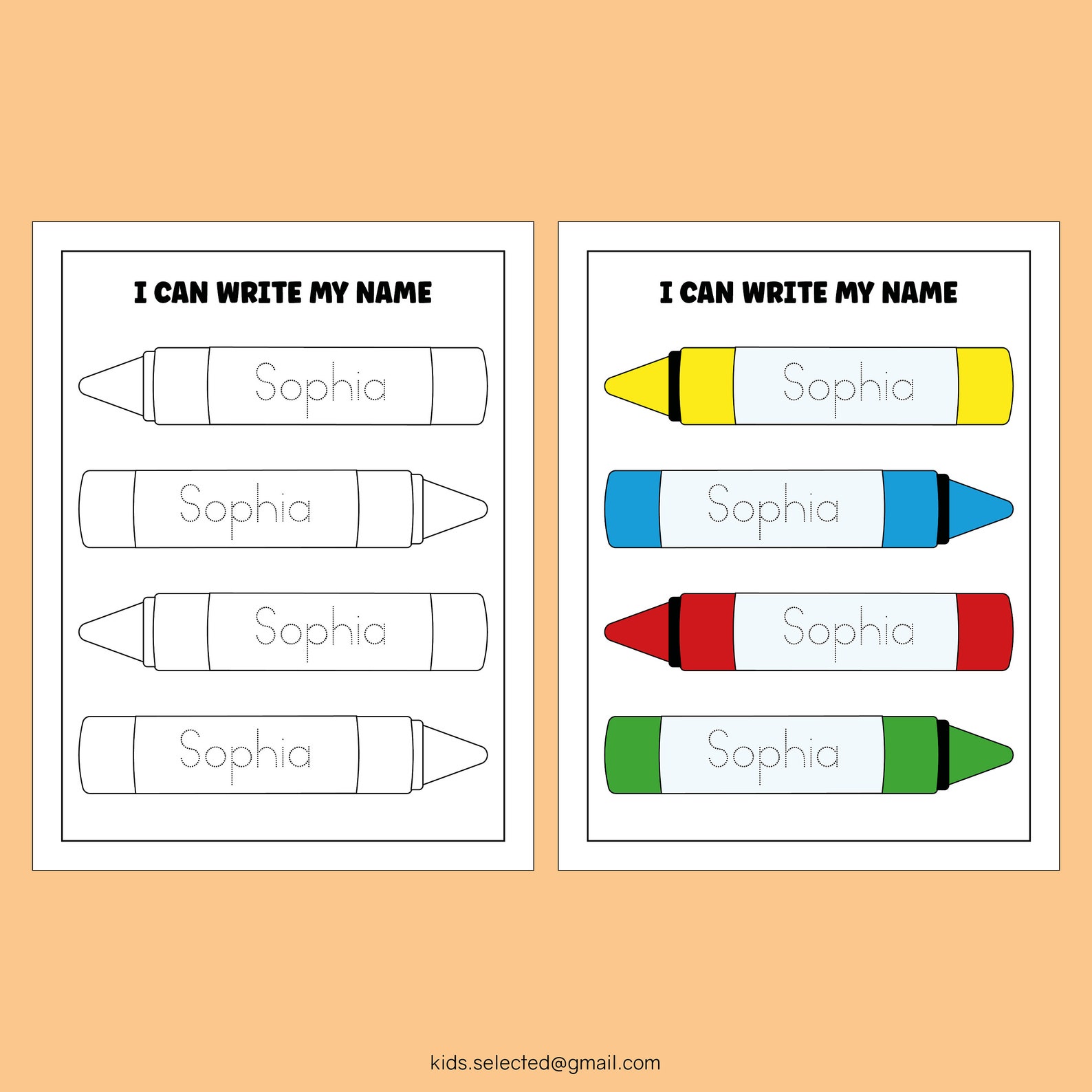Custom Name Tracing Sheet Editable Name Writing Practice Worksheet ...