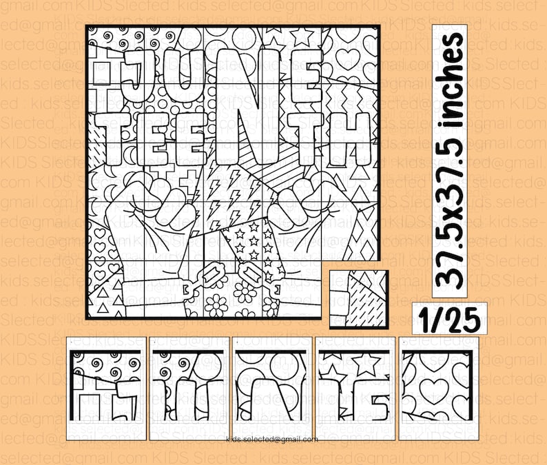 Juneteenth Bulletin Board African Coloring Pages Activities Pop Art ...