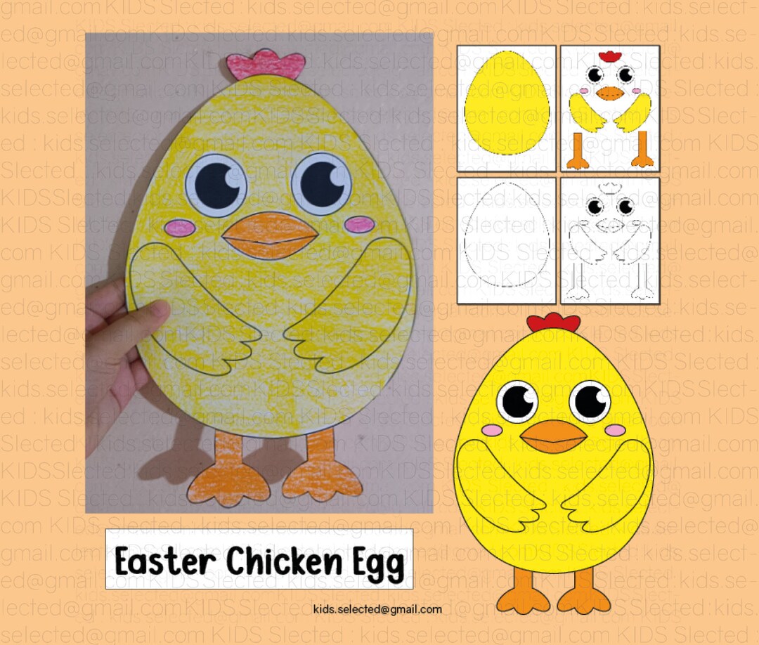 Easter Bunny Craft Bulletin Board Egg Coloring Pages Activities Cut and ...