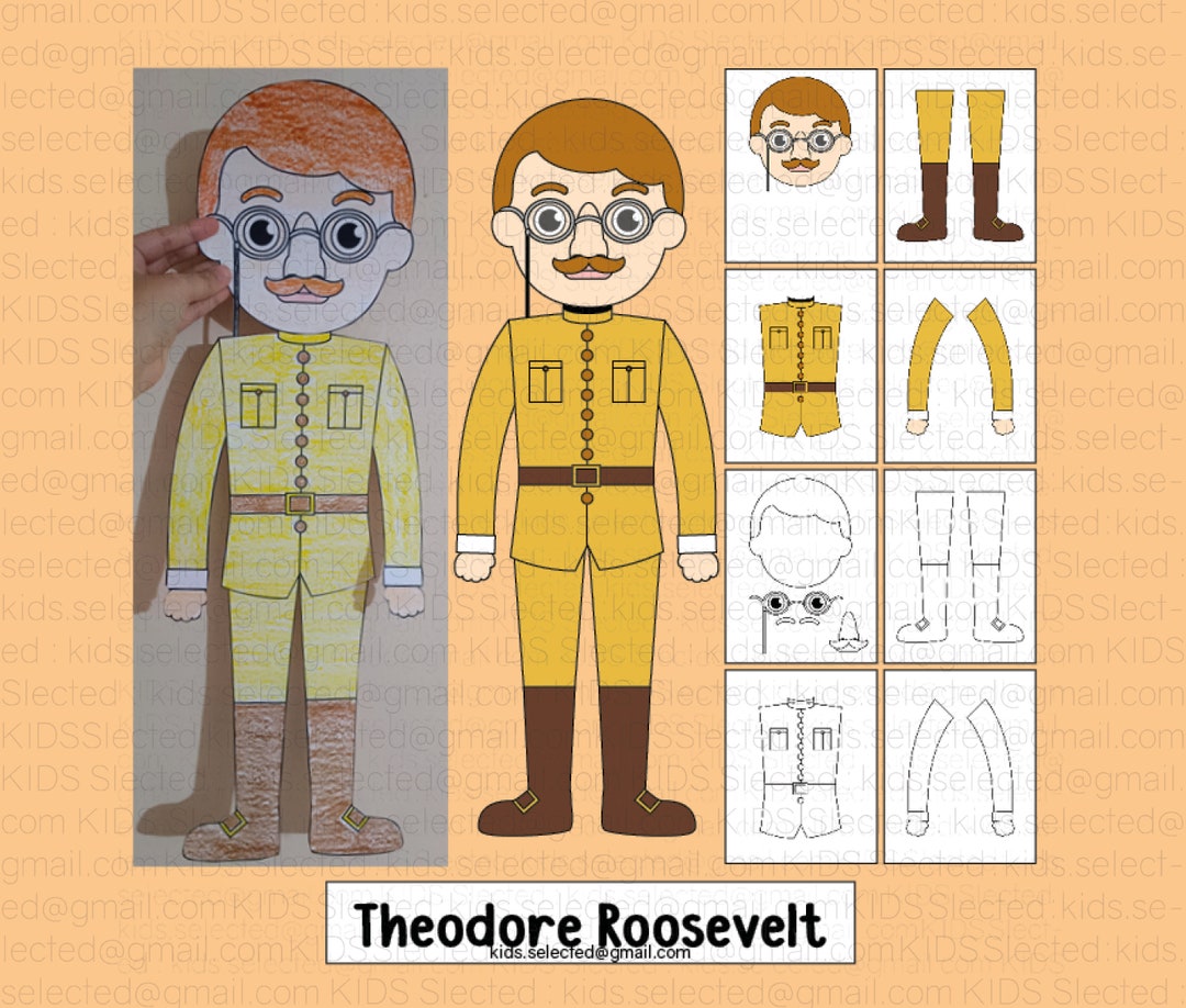 Presidents Day Craft Bulletin Board Theodore Roosevelt Activities ...
