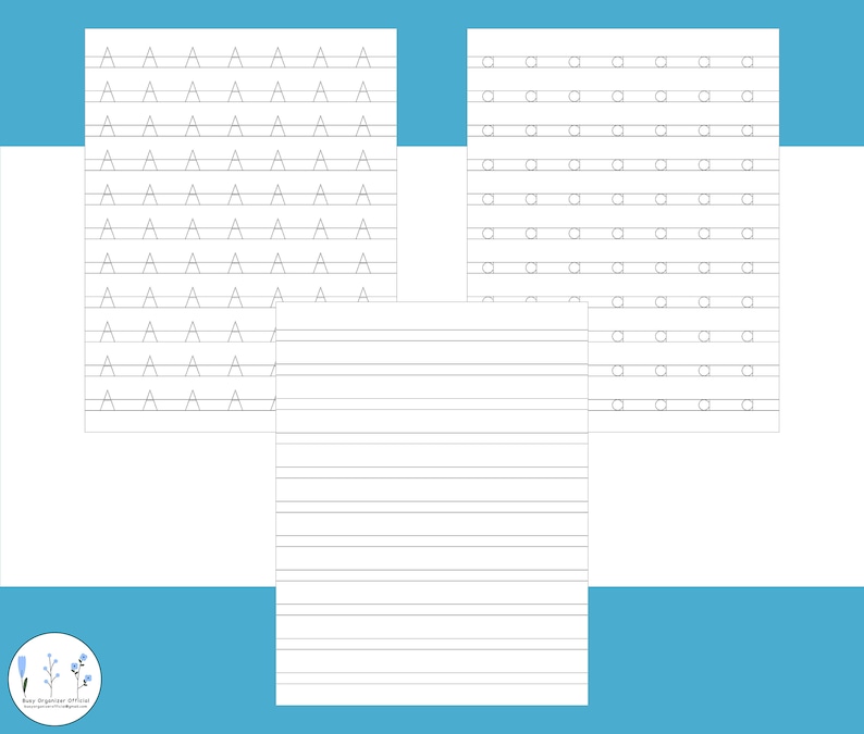 Handwriting Without Tears Letter Formation A-Z Printable Tracing ...
