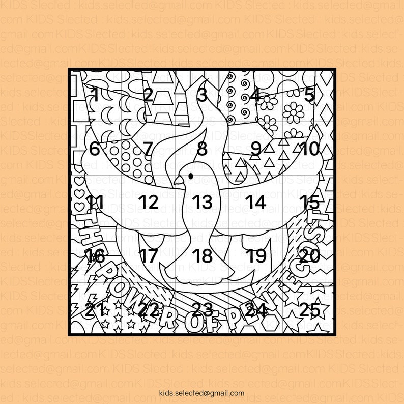 Pentecost Bulletin Board Holy Spirit Coloring Page Activities Pop Art ...