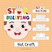 Anti Bullying Hat Craft Pink Shirt Day Headband Stop Bullying Coloring ...