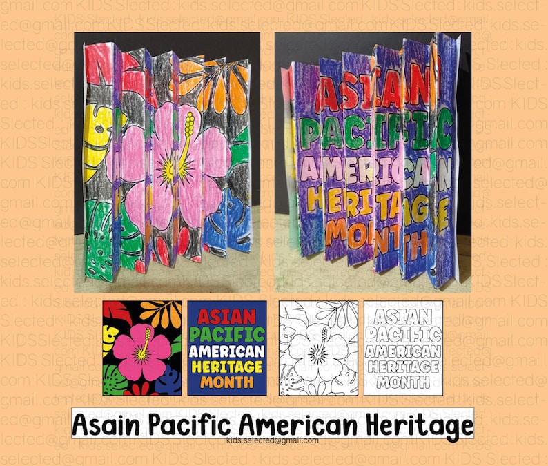 Asian Pacific American Heritage Month Craft Agamograph Art Bulletin ...