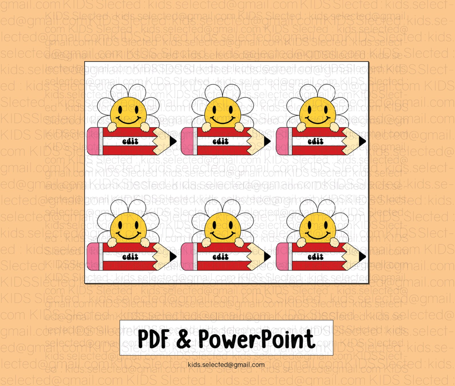 Editable Name Tags for Kids Printable Student Desk Name Plate Label ...