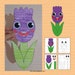 Spring Bulletin Board Flower Craft Coloring Pages Activities Build a ...