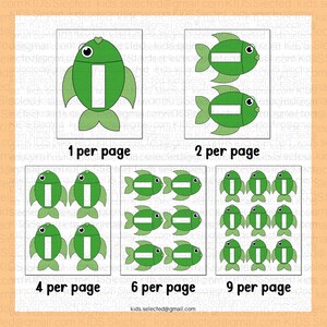 Editable Name Tags Fish for Kids Printable Student Desk Name Plate ...