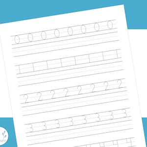 Number Tracing Worksheet 1-20 and 30 40 50 60 70 80 90 100 Numbers ...