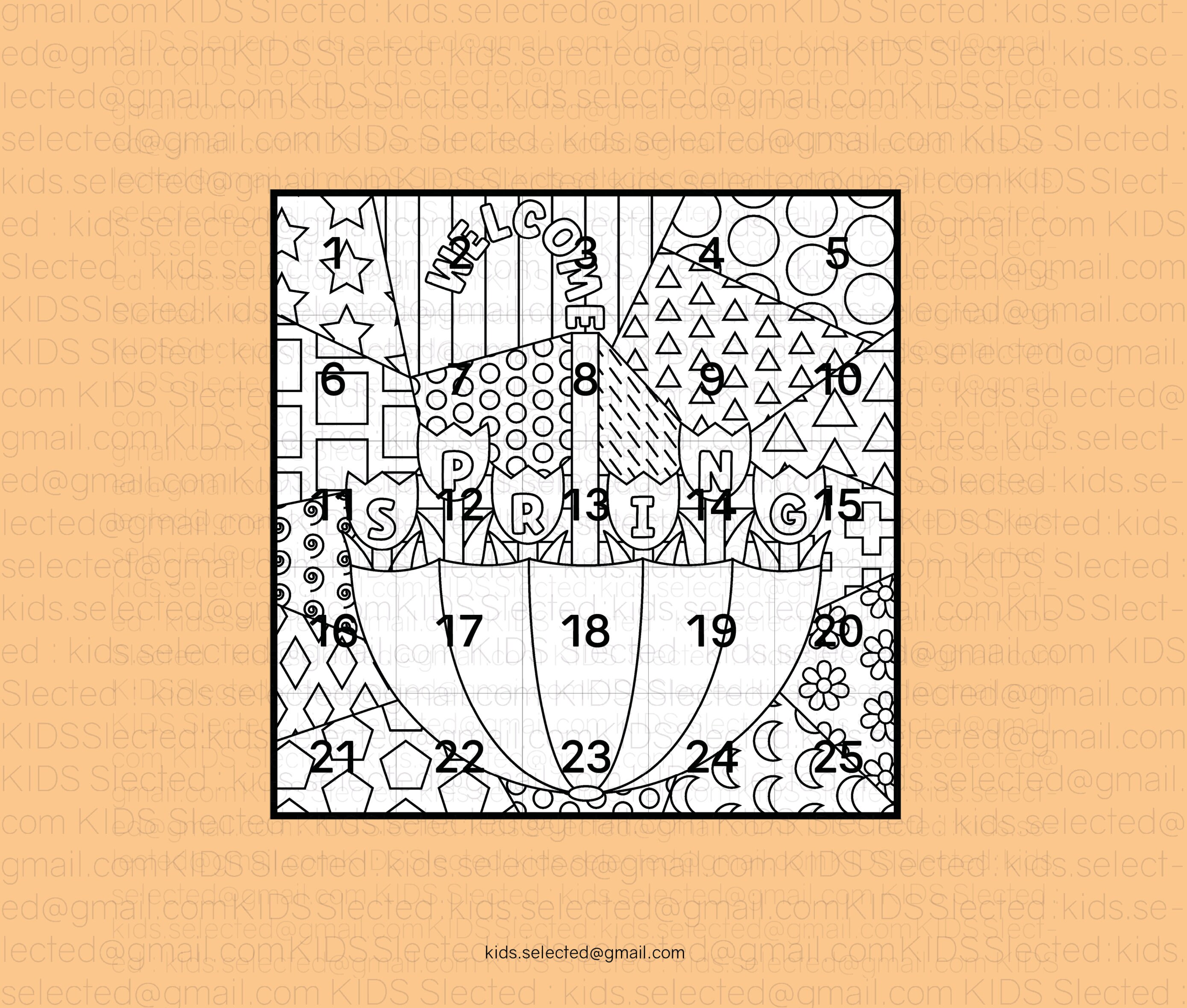 Spring Bulletin Board Coloring Pages Activities Door Decor Pop Art Math ...